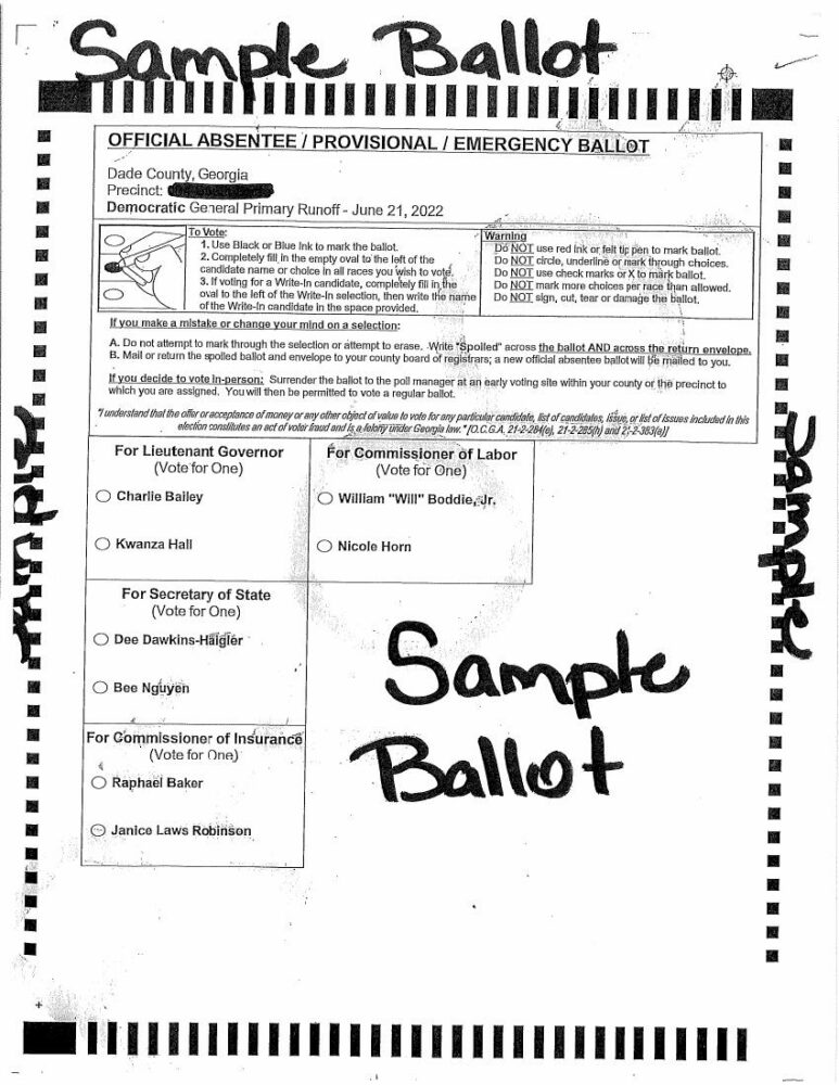 Democratic Election Runoff Set for June 21 – Discover Dade