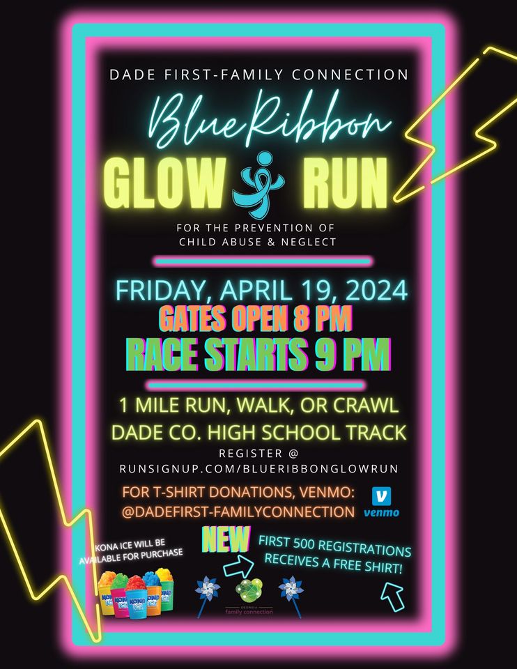 Blue Ribbon Glow Run – Discover Dade