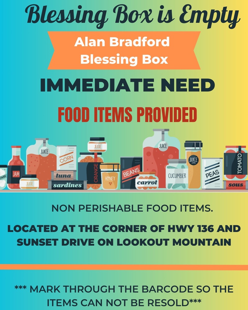 Lookout Mountain Blessing Box In Need Of Restocking – Discover Dade